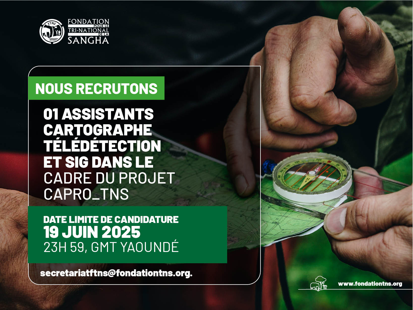 Recrutement d’un Assistant Cartographe spécialisé en Télédétection et ...